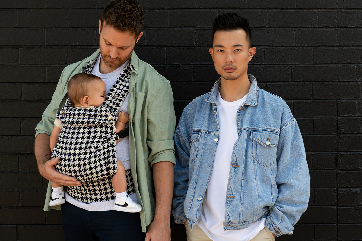 Styling parenthood their way | Justin & Leigh's story – Portier ...